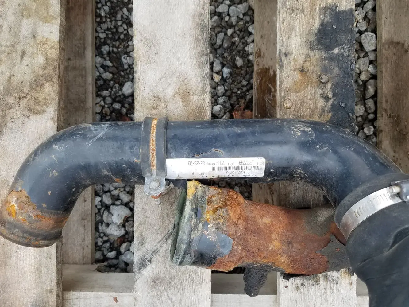 2004 Kenworth T800 Radiator Hose - Lomoca Heavy Truck Parts