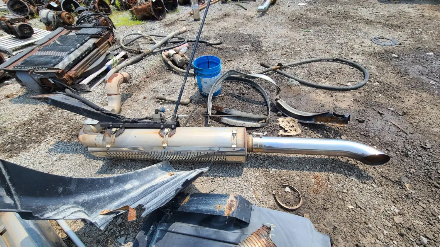 2007 Mack CXN613 Exhaust Assembly - Lomoca Heavy Truck Parts