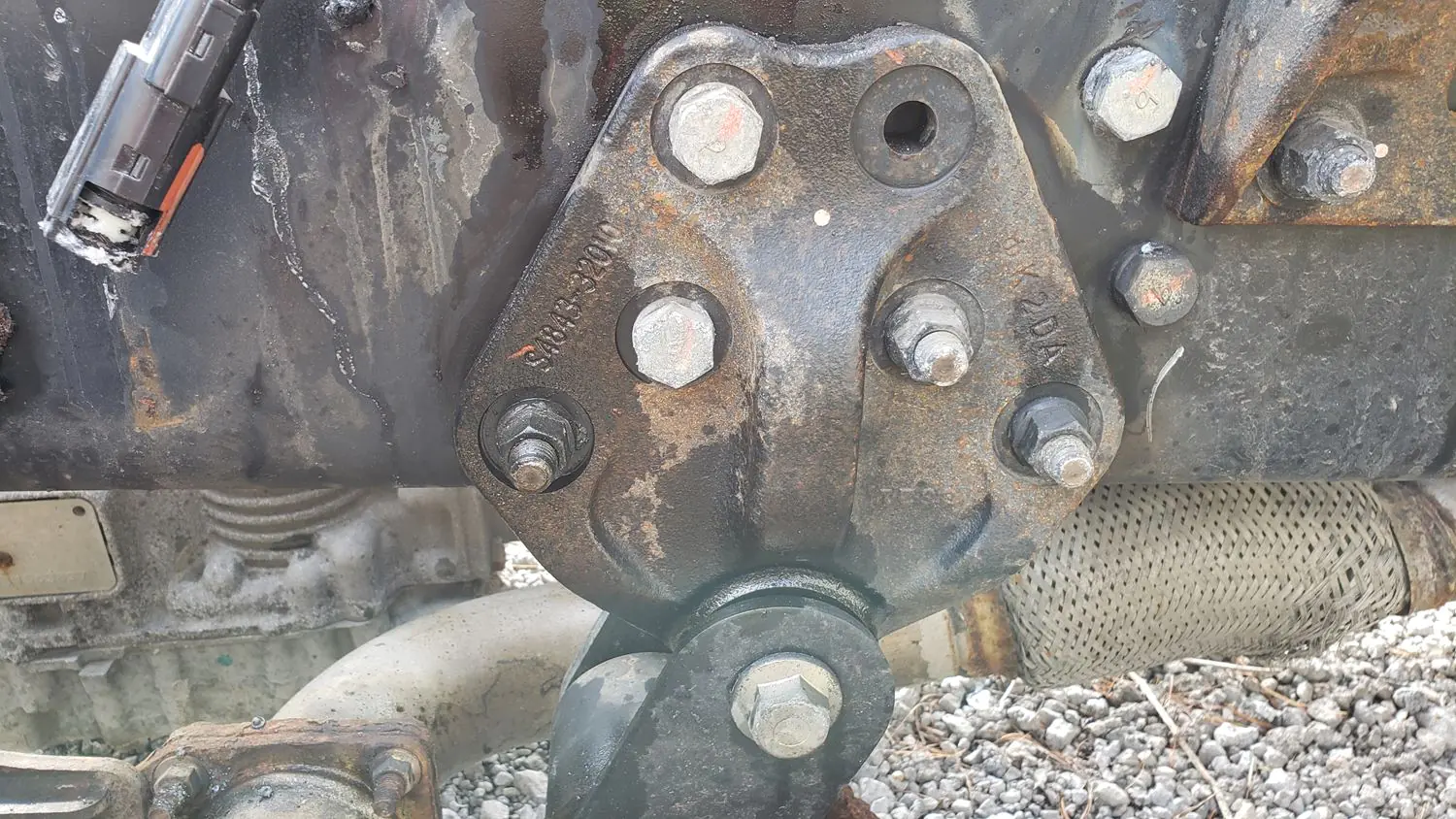 2019 Hino 358 Spring Hangers, Steer Axle - Lomoca Heavy Truck Parts