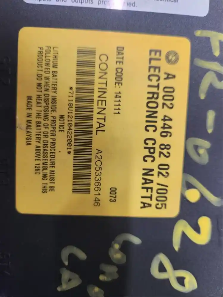 2012 Freightliner Cascadia 125 Body ECM - Lomoca Heavy Truck Parts