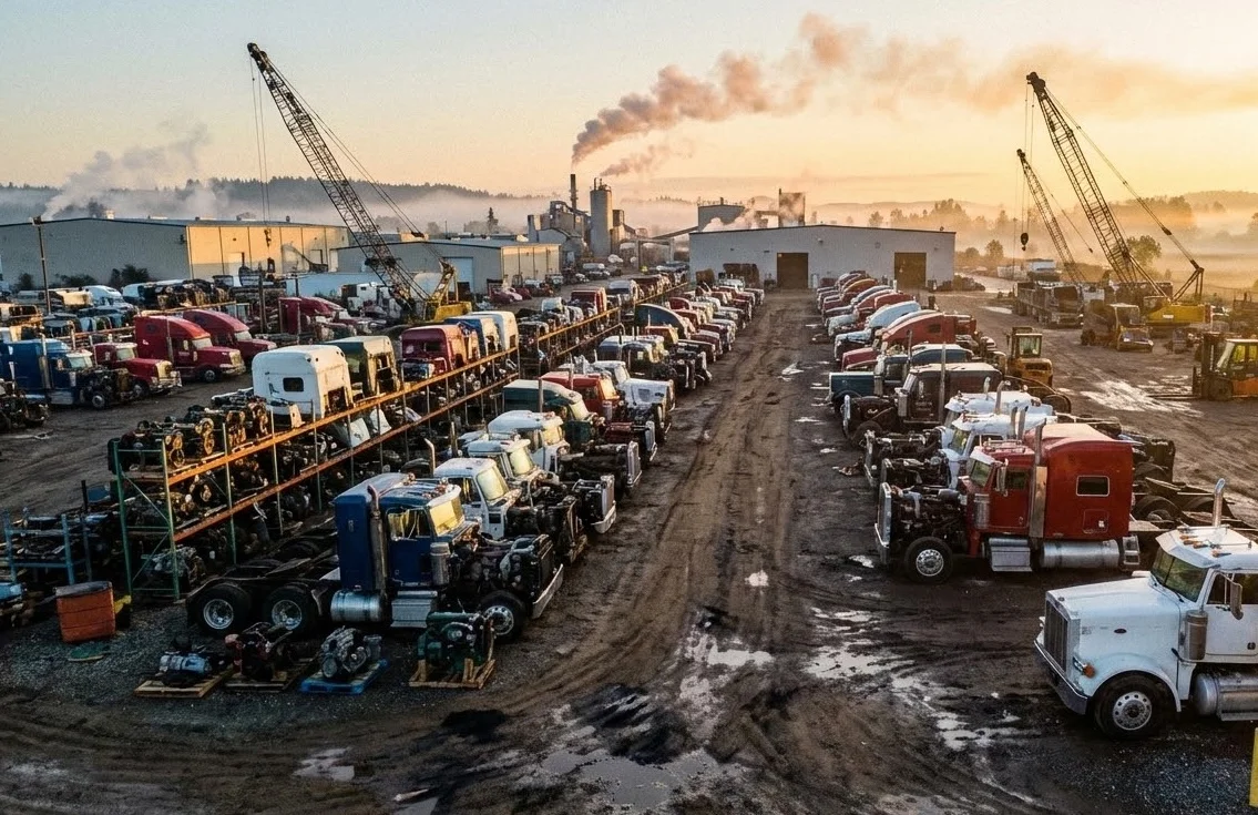 How Truck Junk Turns into Valuable Parts - Lomoca Heavy Truck Parts